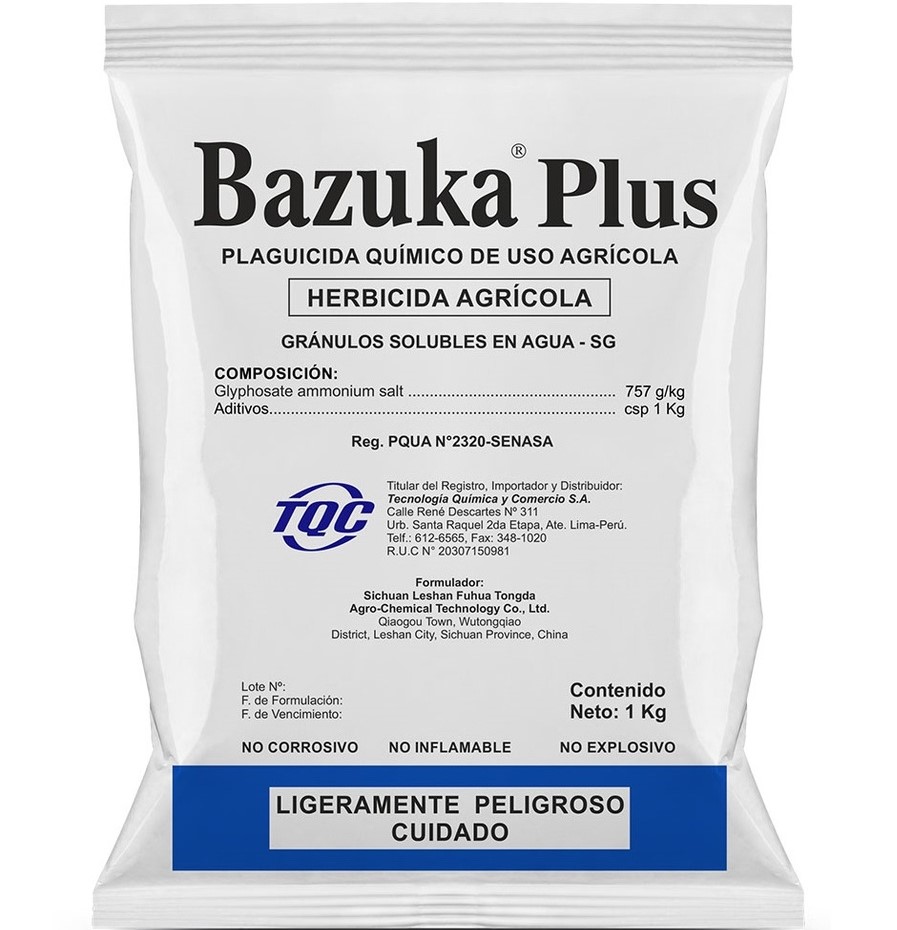 BAZUKA PLUS 75 SG X KG (Glifosato) | NUTRIFERZA