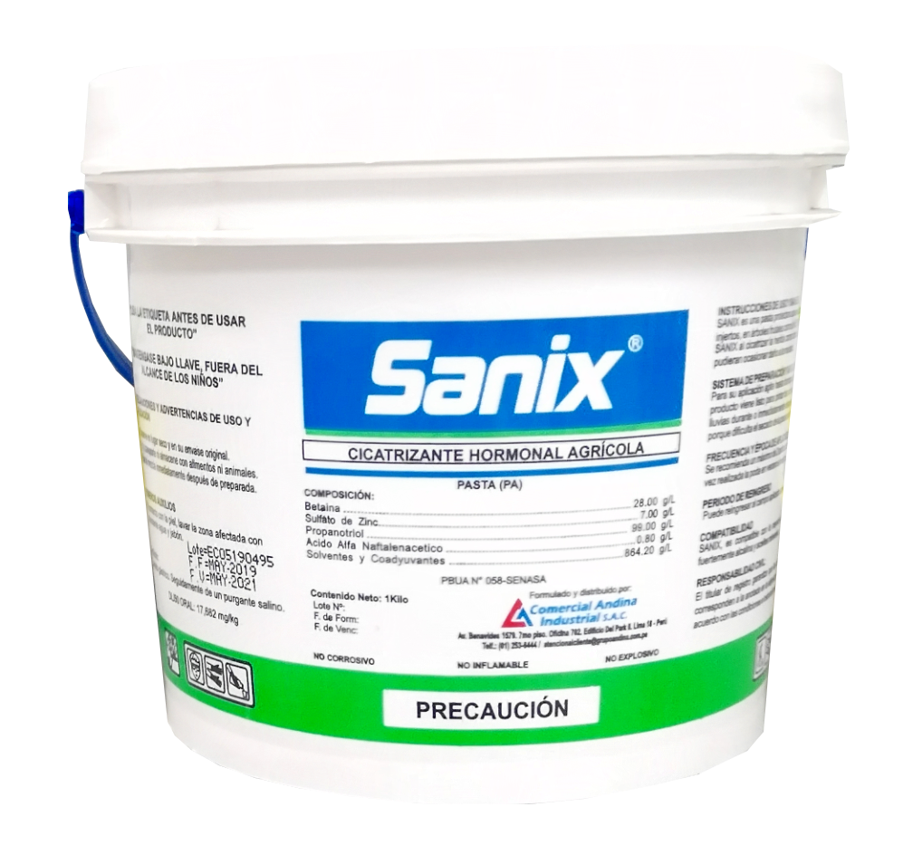 SANIX FCO. X 1 KG (Fitocicatrizante) | NUTRIFERZA